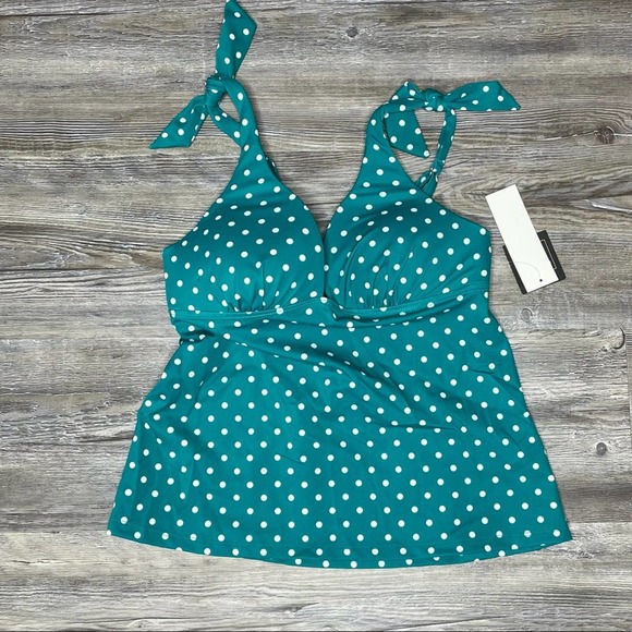 Salt + Cove | Swim | Salt Cove Womens Tealwhite Dot It Goin On Triangle ...